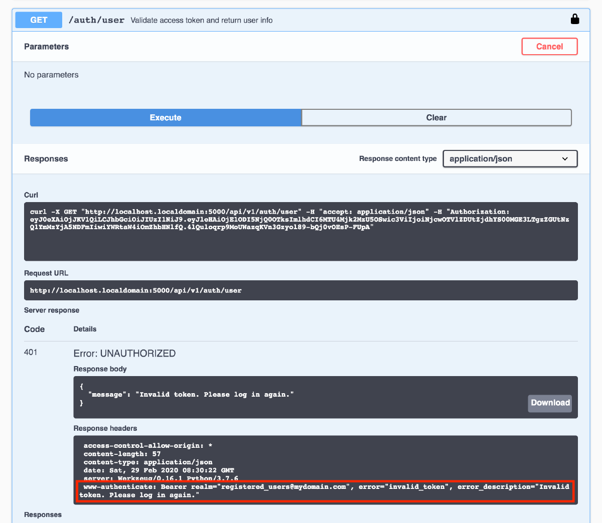How To: Create a Flask API with JWT-Based Authentication (Part 4) - aaronluna.dev
